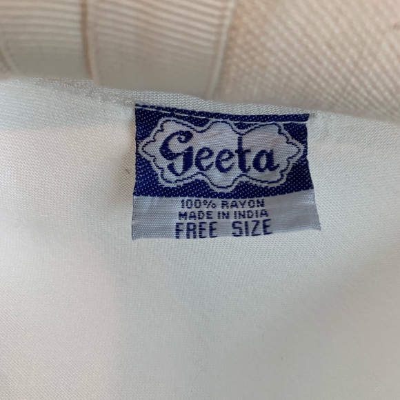 Geeta | Tops | Greeta Hippie India Gypsy Bohemian Festival Shirt | Poshmark